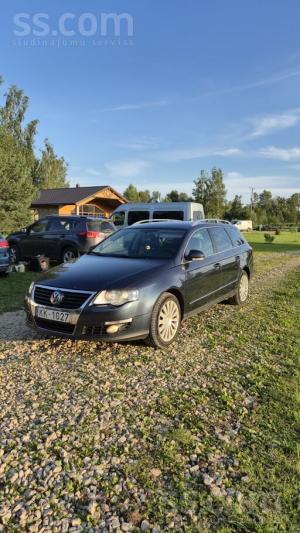 Zils Volkswagen Passat B6 2006 Rīga, ar dzinēja tilpumu 2.00 L un nobraukumu 340 tūkst. km par 2000 €, foto  vietnē AUTOMOTO.COM.LV