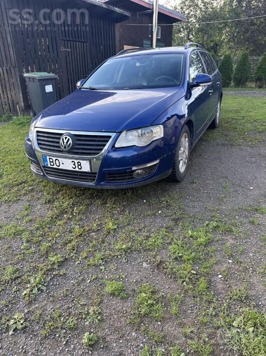 Zils Volkswagen Passat B6 2006 Gulbene, ar dzinēja tilpumu 2.00 L un nobraukumu 409 tūkst. km par 1500 €, foto 3 vietnē AUTOMOTO.COM.LV