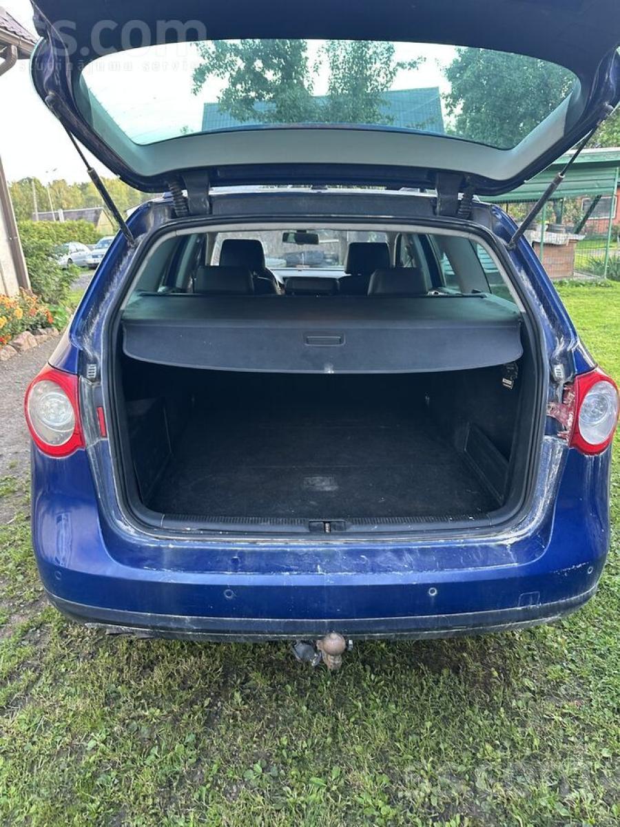 Zils Volkswagen Passat B6 2006 Gulbene, ar dzinēja tilpumu 2.00 L un nobraukumu 409 tūkst. km par 1500 €, foto 6 vietnē AUTOMOTO.COM.LV