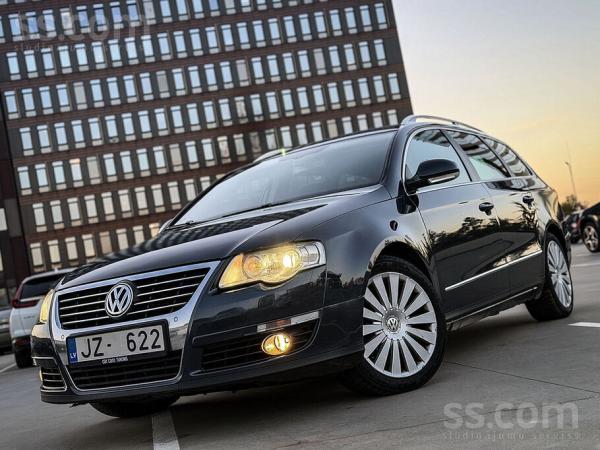 Blue Volkswagen Passat B6 2006 in Riga, with an engine capacity of 2.00 L and mileage of 0 thousand km for 1790 €, photo 1 on AUTOMOTO.COM.LV