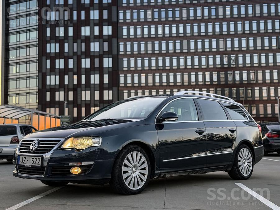 Blue Volkswagen Passat B6 2006 in Riga, with an engine capacity of 2.00 L and mileage of 0 thousand km for 1790 €, photo 3 on AUTOMOTO.COM.LV