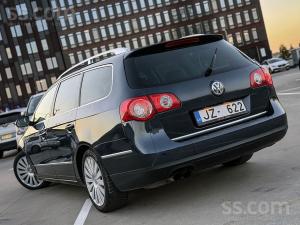 Blue Volkswagen Passat B6 2006 in Riga, with an engine capacity of 2.00 L and mileage of 0 thousand km for 1790 €, photo 4 on AUTOMOTO.COM.LV