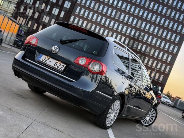 Blue Volkswagen Passat B6 2006 in Riga, with an engine capacity of 2.00 L and mileage of 0 thousand km for 1790 €, photo 7 on AUTOMOTO.COM.LV