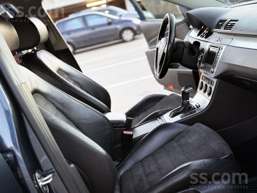 Blue Volkswagen Passat B6 2006 in Riga, with an engine capacity of 2.00 L and mileage of 0 thousand km for 1790 €, photo 14 on AUTOMOTO.COM.LV