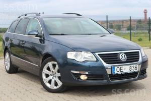Blue Volkswagen Passat B6 2007 in Riga, with an engine capacity of 2.00 L and mileage of 237 thousand km for 1000 €, photo 1 on AUTOMOTO.COM.LV