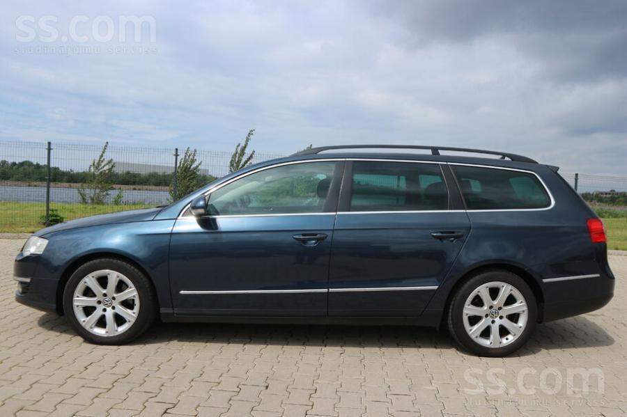 Blue Volkswagen Passat B6 2007 in Riga, with an engine capacity of 2.00 L and mileage of 237 thousand km for 1000 €, photo 12 on AUTOMOTO.COM.LV