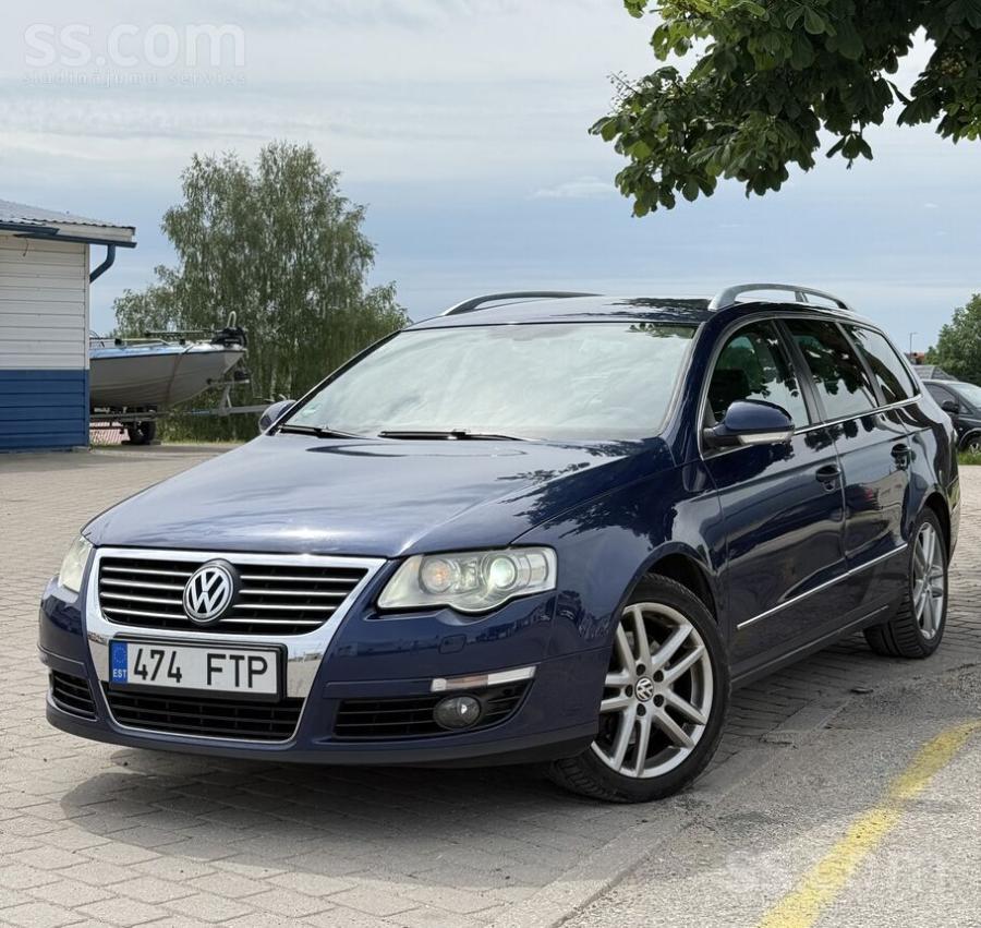 Zils Volkswagen Passat B6 2007 Valka, ar dzinēja tilpumu 2.00 L un nobraukumu 294 tūkst. km par 2599 €, foto 1 vietnē AUTOMOTO.COM.LV