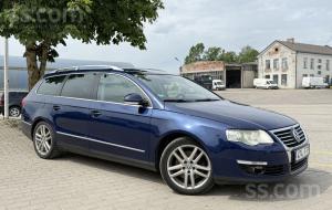 Zils Volkswagen Passat B6 2007 Valka, ar dzinēja tilpumu 2.00 L un nobraukumu 294 tūkst. km par 2599 €, foto 6 vietnē AUTOMOTO.COM.LV