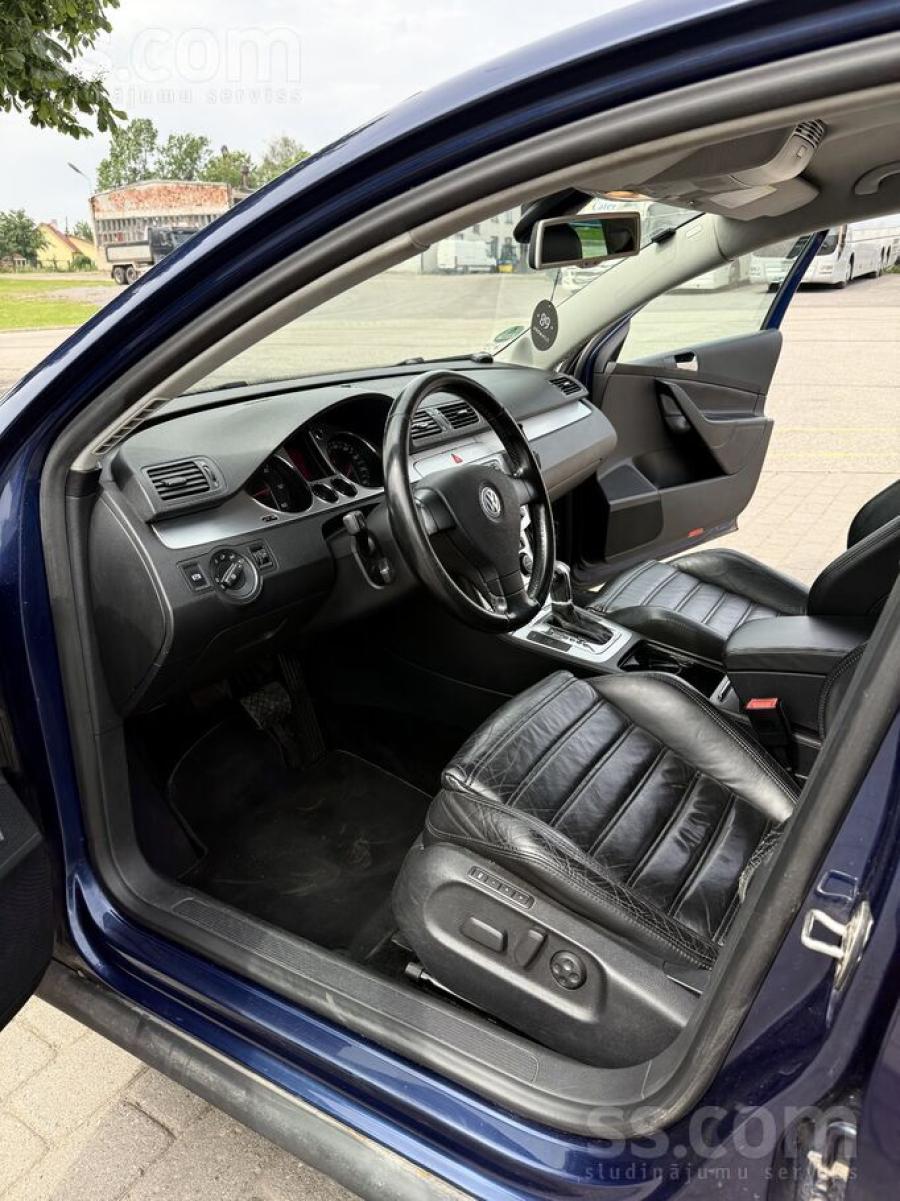 Zils Volkswagen Passat B6 2007 Valka, ar dzinēja tilpumu 2.00 L un nobraukumu 294 tūkst. km par 2599 €, foto 14 vietnē AUTOMOTO.COM.LV