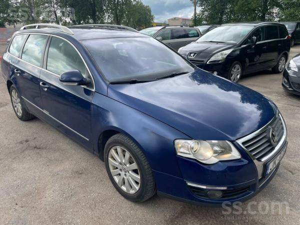 Zils Volkswagen Passat B6 2007 Talsi, ar dzinēja tilpumu 2.00 L un nobraukumu 373 tūkst. km par 1250 €, foto 3 vietnē AUTOMOTO.COM.LV