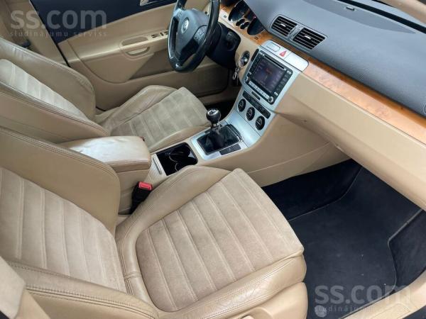Zils Volkswagen Passat B6 2007 Talsi, ar dzinēja tilpumu 2.00 L un nobraukumu 373 tūkst. km par 1250 €, foto 9 vietnē AUTOMOTO.COM.LV