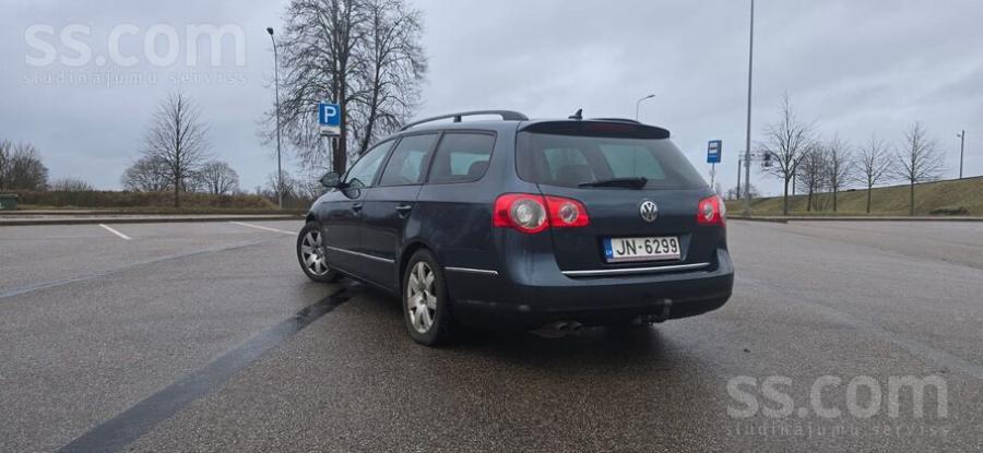 Zils Volkswagen Passat B6 2007 Daugavpils, ar dzinēja tilpumu 2.00 L un nobraukumu 519 tūkst. km par 1850 €, foto 8 vietnē AUTOMOTO.COM.LV