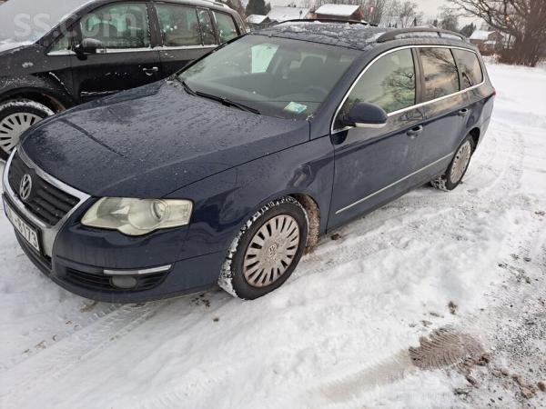 Zils Volkswagen Passat B6 2007 Valmiera, ar dzinēja tilpumu 1.90 L un nobraukumu 303 tūkst. km par 1790 €, foto 1 vietnē AUTOMOTO.COM.LV