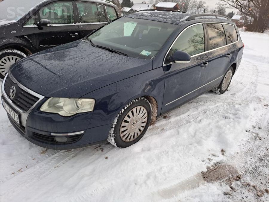 Zils Volkswagen Passat B6 2007 Valmiera, ar dzinēja tilpumu 1.90 L un nobraukumu 303 tūkst. km par 1790 €, foto 1 vietnē AUTOMOTO.COM.LV