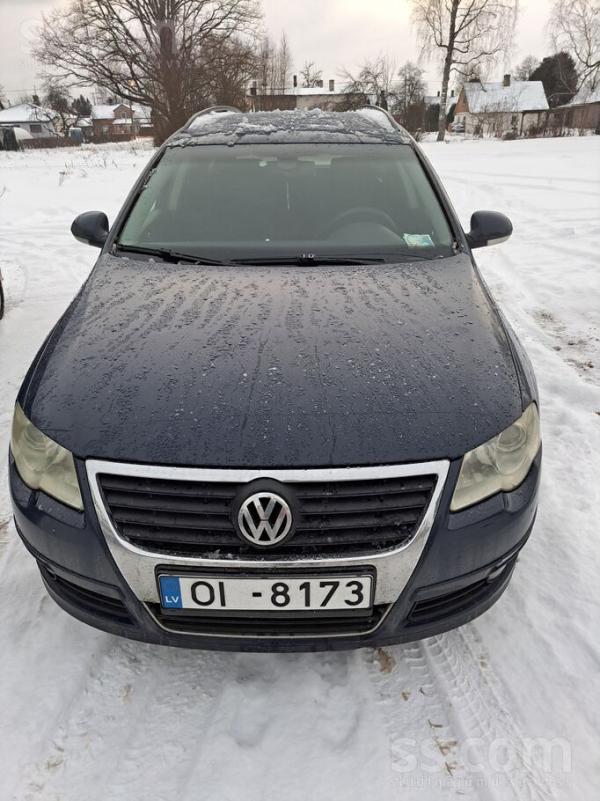 Zils Volkswagen Passat B6 2007 Valmiera, ar dzinēja tilpumu 1.90 L un nobraukumu 303 tūkst. km par 1790 €, foto 10 vietnē AUTOMOTO.COM.LV