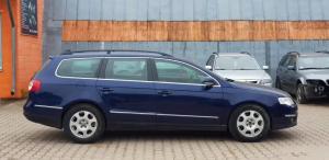 Blue Volkswagen Passat B6 2007 in Valmiera, with an engine capacity of 1.90 L and mileage of 389 thousand km for 2200 €, photo 3 on AUTOMOTO.COM.LV