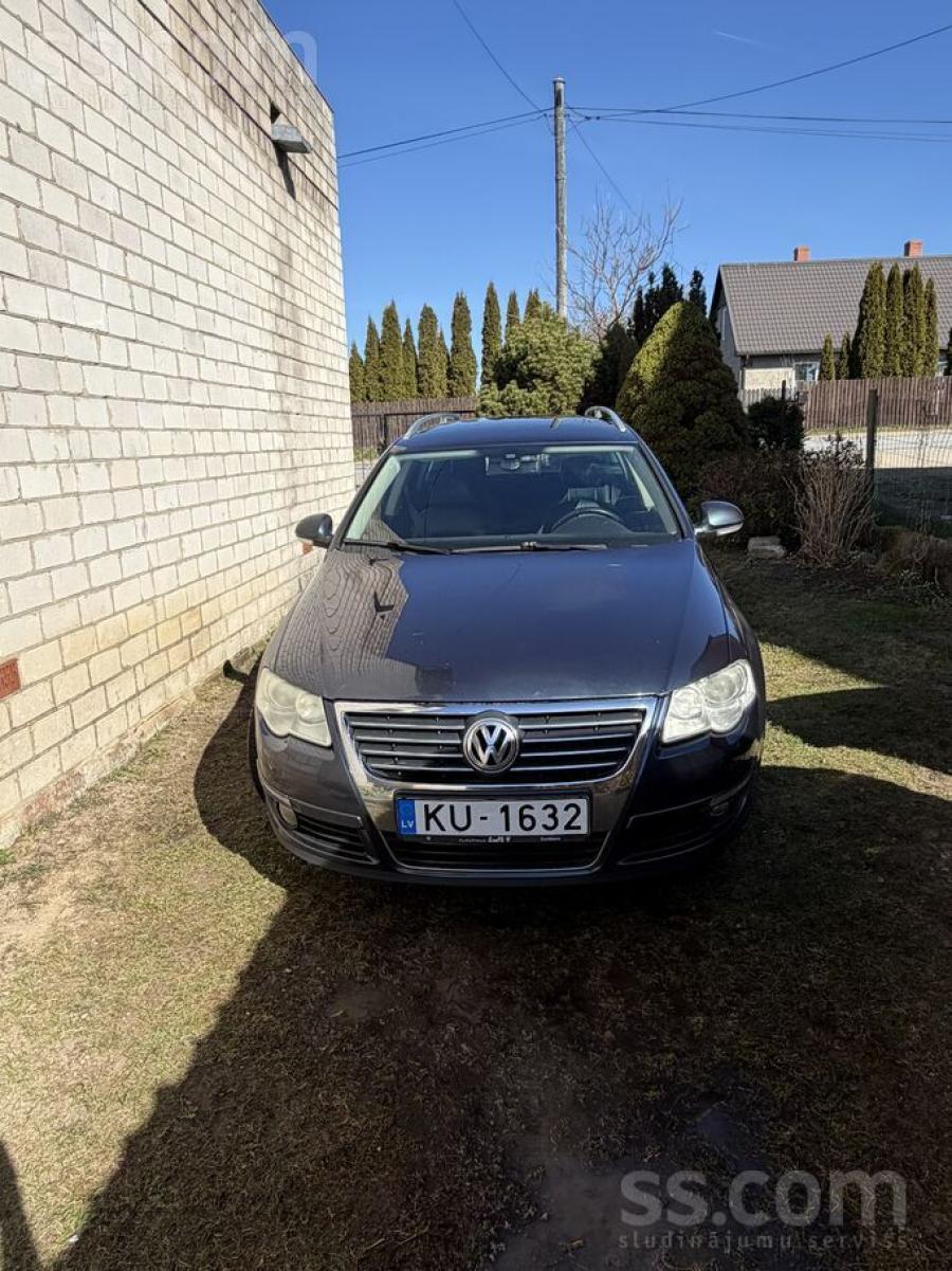 Zils Volkswagen Passat B6 2007 Kuldīga, ar dzinēja tilpumu 2.00 L un nobraukumu 321 tūkst. km par 1950 €, foto 4 vietnē AUTOMOTO.COM.LV