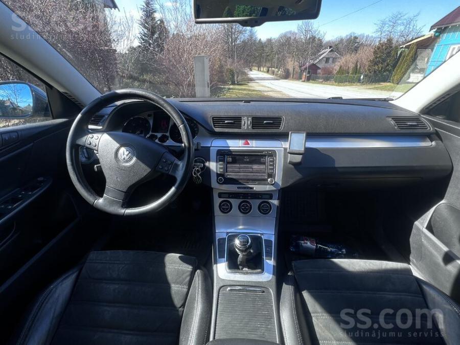 Zils Volkswagen Passat B6 2007 Kuldīga, ar dzinēja tilpumu 2.00 L un nobraukumu 321 tūkst. km par 1950 €, foto 6 vietnē AUTOMOTO.COM.LV