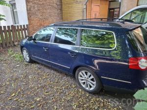 Blue Volkswagen Passat B6 2007 in Riga, with an engine capacity of 2.00 L and mileage of 322 thousand km for 1500 €, photo 4 on AUTOMOTO.COM.LV