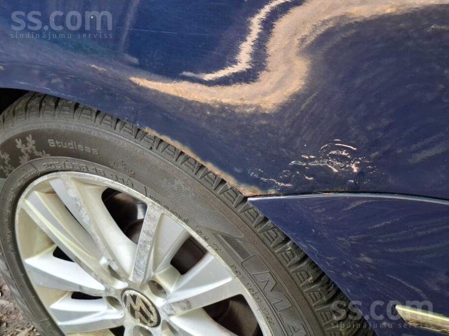 Blue Volkswagen Passat B6 2007 in Riga, with an engine capacity of 2.00 L and mileage of 322 thousand km for 1500 €, photo 11 on AUTOMOTO.COM.LV