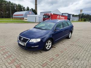 Zils Volkswagen Passat B6 2007 Valmiera, ar dzinēja tilpumu 2.00 L un nobraukumu 292 tūkst. km par 1800 €, foto  vietnē AUTOMOTO.COM.LV