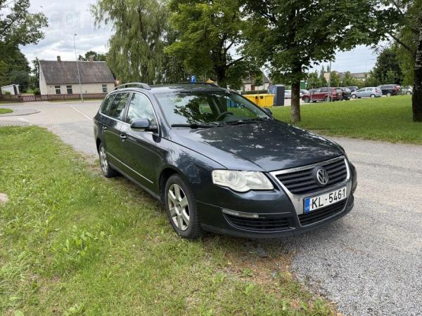 Zils Volkswagen Passat B6 2007 Saldus, ar dzinēja tilpumu 1.90 L un nobraukumu 360 tūkst. km par 1200 €, foto 2 vietnē AUTOMOTO.COM.LV