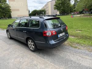 Blue Volkswagen Passat B6 2007 in Saldus, with an engine capacity of 1.90 L and mileage of 360 thousand km for 1200 €, photo 5 on AUTOMOTO.COM.LV