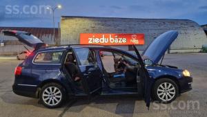 Blue Volkswagen Passat B6 2007 in Riga, with an engine capacity of 1.90 L and mileage of 0 thousand km for 1290 €, photo  on AUTOMOTO.COM.LV