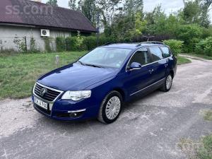 Синий Фольксваген Пассат Б6 2007 в Даугавпилс, объемом двигателя 1.90 л и пробегом 253 тыс. км за 2499 €, фото  на AUTOMOTO.COM.LV