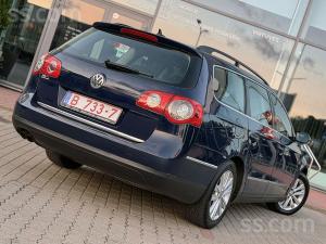 Blue Volkswagen Passat B6 2007 in Riga, with an engine capacity of 2.00 L and mileage of 321 thousand km for 1890 €, photo 5 on AUTOMOTO.COM.LV