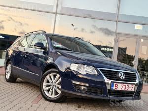 Blue Volkswagen Passat B6 2007 in Riga, with an engine capacity of 2.00 L and mileage of 321 thousand km for 1890 €, photo 7 on AUTOMOTO.COM.LV