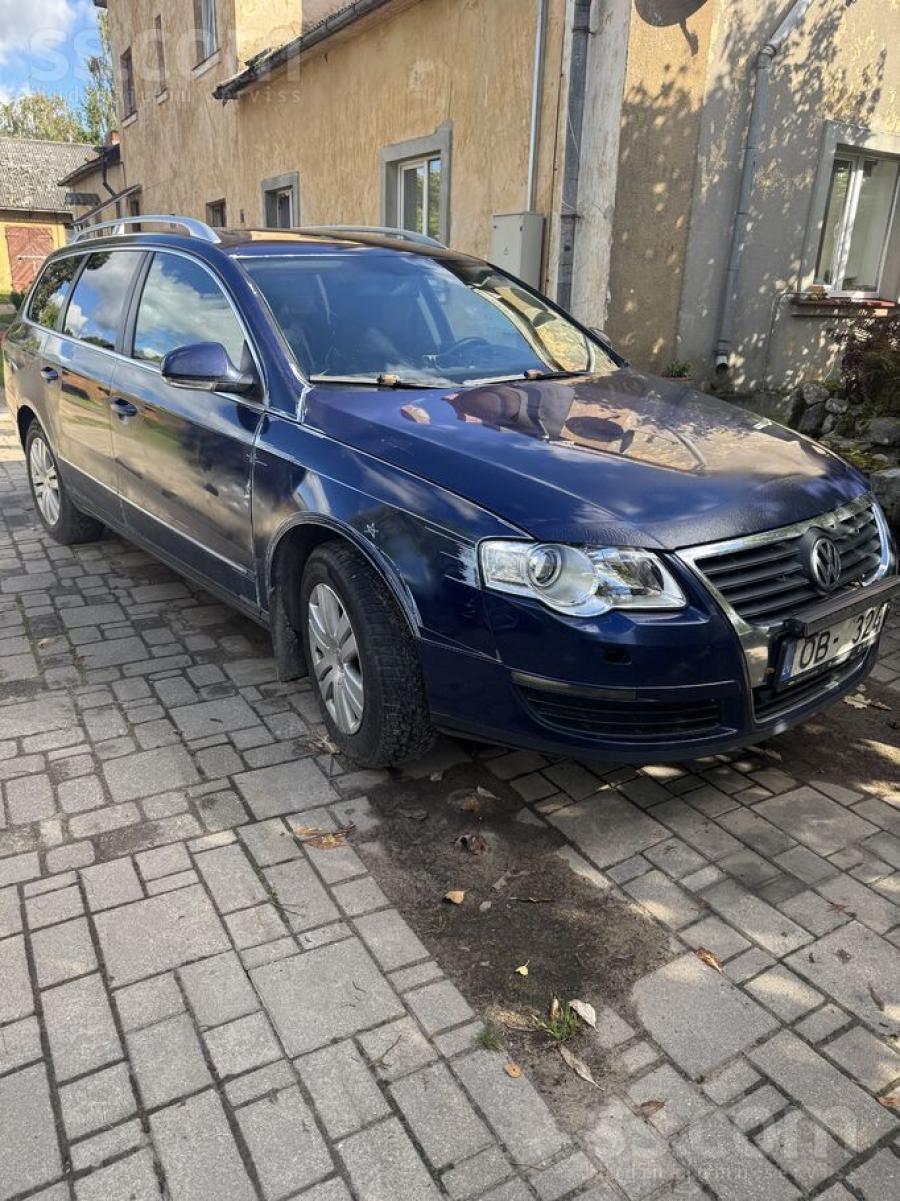 Zils Volkswagen Passat B6 2007 Cēsis, ar dzinēja tilpumu 2.00 L un nobraukumu 527 tūkst. km par 1850 €, foto 1 vietnē AUTOMOTO.COM.LV