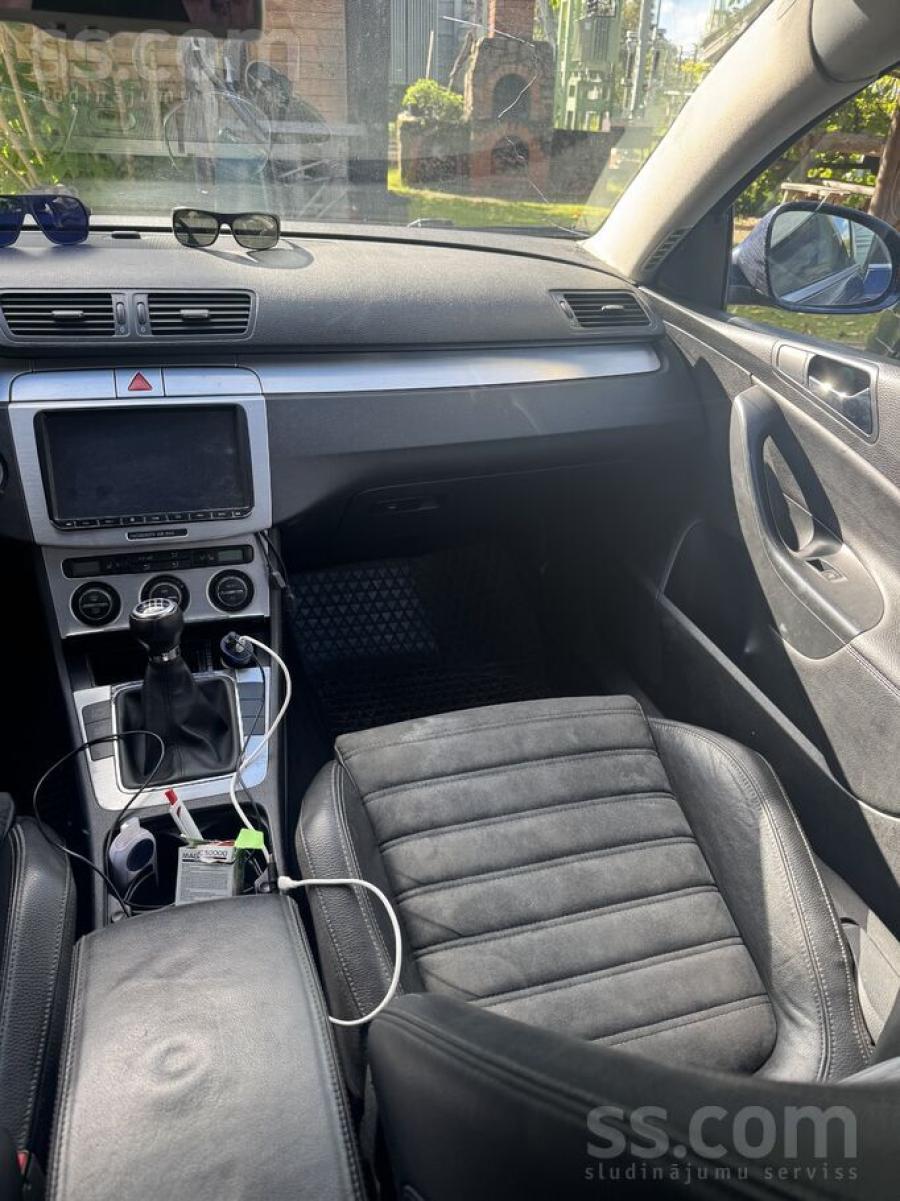 Zils Volkswagen Passat B6 2007 Cēsis, ar dzinēja tilpumu 2.00 L un nobraukumu 527 tūkst. km par 1850 €, foto 12 vietnē AUTOMOTO.COM.LV