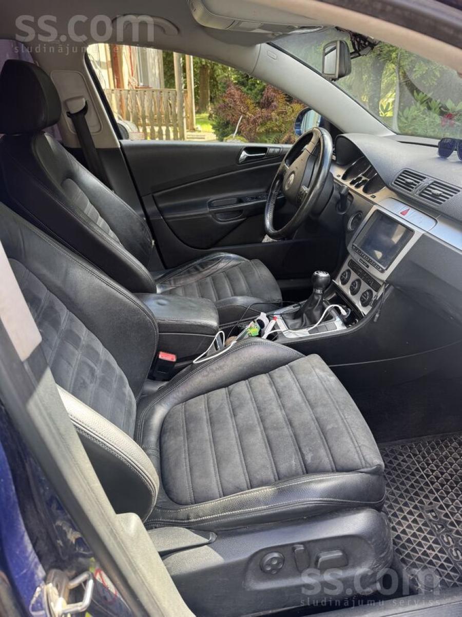 Zils Volkswagen Passat B6 2007 Cēsis, ar dzinēja tilpumu 2.00 L un nobraukumu 527 tūkst. km par 1850 €, foto 14 vietnē AUTOMOTO.COM.LV