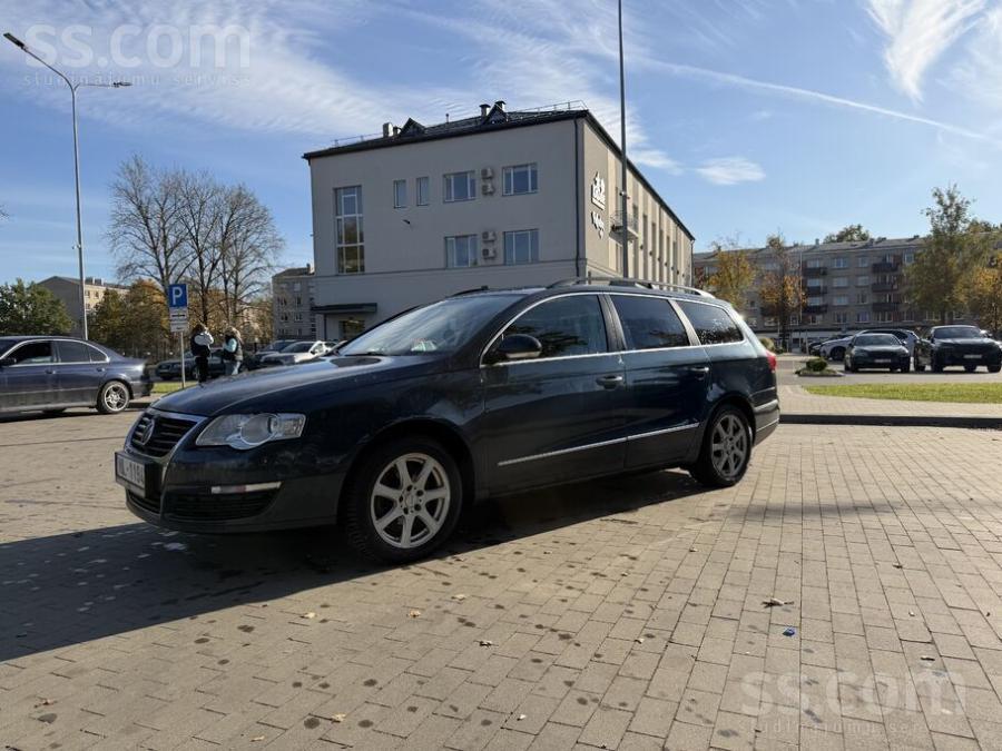 Синий Фольксваген Пассат Б6 2007 в Резекне, объемом двигателя 2.00 л и пробегом 329 тыс. км за 2500 €, фото 5 на AUTOMOTO.COM.LV