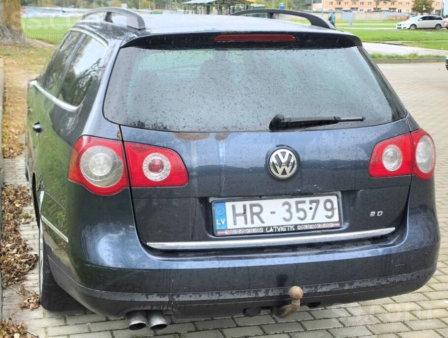 Zils Volkswagen Passat B6 2007 Liepāja, ar dzinēja tilpumu 2.00 L un nobraukumu 396 tūkst. km par 550 €, foto 4 vietnē AUTOMOTO.COM.LV