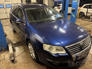 Blue Volkswagen Passat B6 2008 in Talsi, with an engine capacity of 2.00 L and mileage of 403 thousand km for 1950 €, photo  on AUTOMOTO.COM.LV