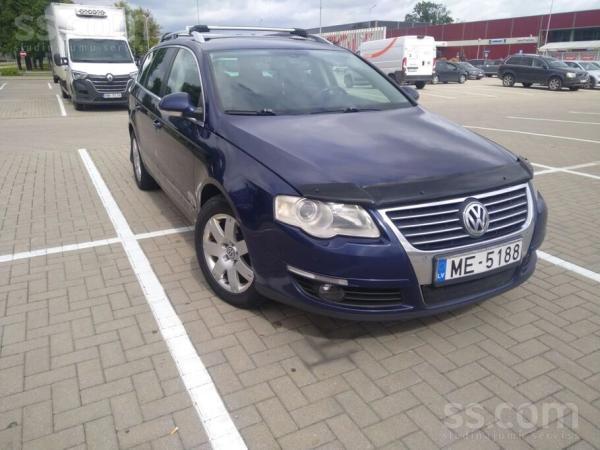Zils Volkswagen Passat B6 2008 Liepāja, ar dzinēja tilpumu 2.00 L un nobraukumu 333 tūkst. km par 1800 €, foto 1 vietnē AUTOMOTO.COM.LV