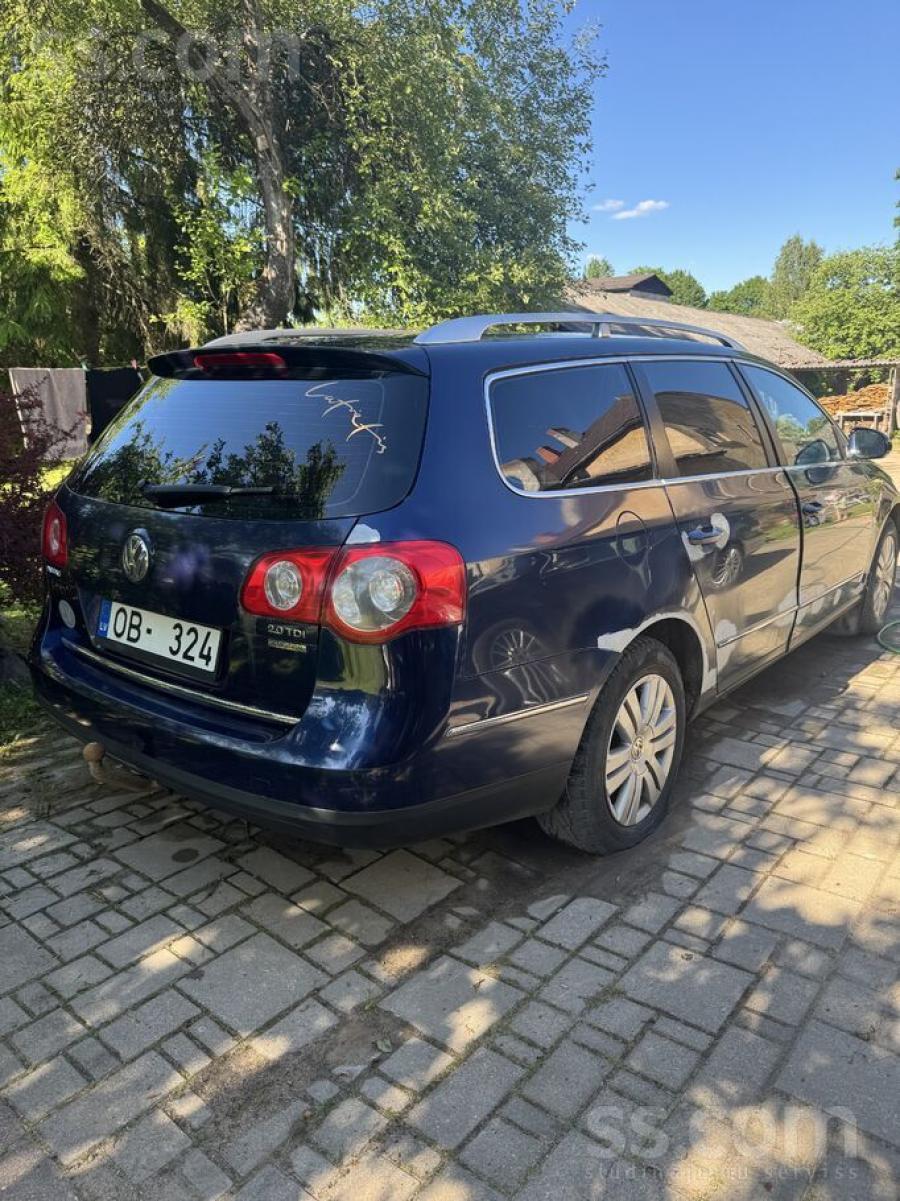 Zils Volkswagen Passat B6 2008 Cēsis, ar dzinēja tilpumu 2.00 L un nobraukumu 533 tūkst. km par 1300 €, foto 4 vietnē AUTOMOTO.COM.LV