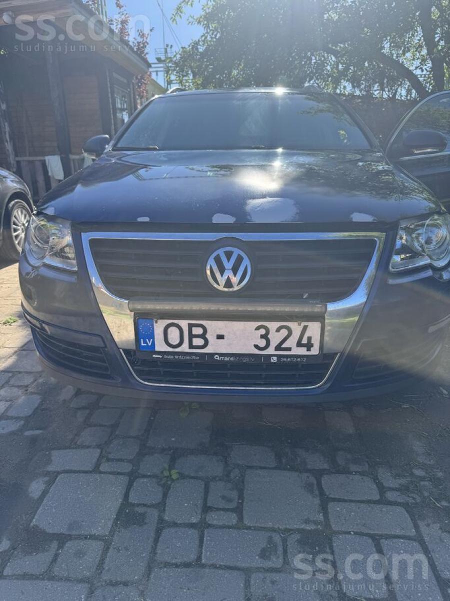 Zils Volkswagen Passat B6 2008 Cēsis, ar dzinēja tilpumu 2.00 L un nobraukumu 533 tūkst. km par 1300 €, foto 6 vietnē AUTOMOTO.COM.LV