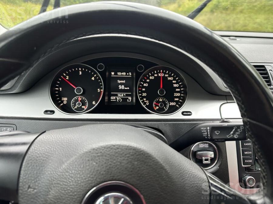 Zils Volkswagen Passat B6 2009 Tukums, ar dzinēja tilpumu 2.00 L un nobraukumu 296 tūkst. km par 2200 €, foto 6 vietnē AUTOMOTO.COM.LV
