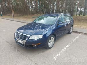 Blue Volkswagen Passat B6 2010 in Riga, with an engine capacity of 2.00 L and mileage of 365 thousand km for 1900 €, photo  on AUTOMOTO.COM.LV