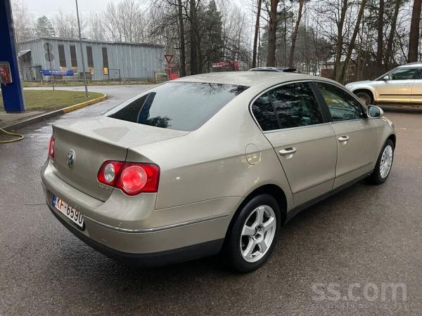 Brown Volkswagen Passat B6 2007 in Riga, with an engine capacity of 2.00 L and mileage of 0 thousand km for 1499 €, photo 5 on AUTOMOTO.COM.LV