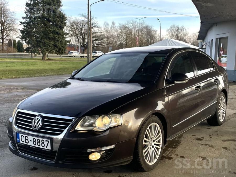 Brūns Volkswagen Passat B6 2007 Ogre, ar dzinēja tilpumu 3.20 L un nobraukumu 219 tūkst. km par 2750 €, foto 4 vietnē AUTOMOTO.COM.LV
