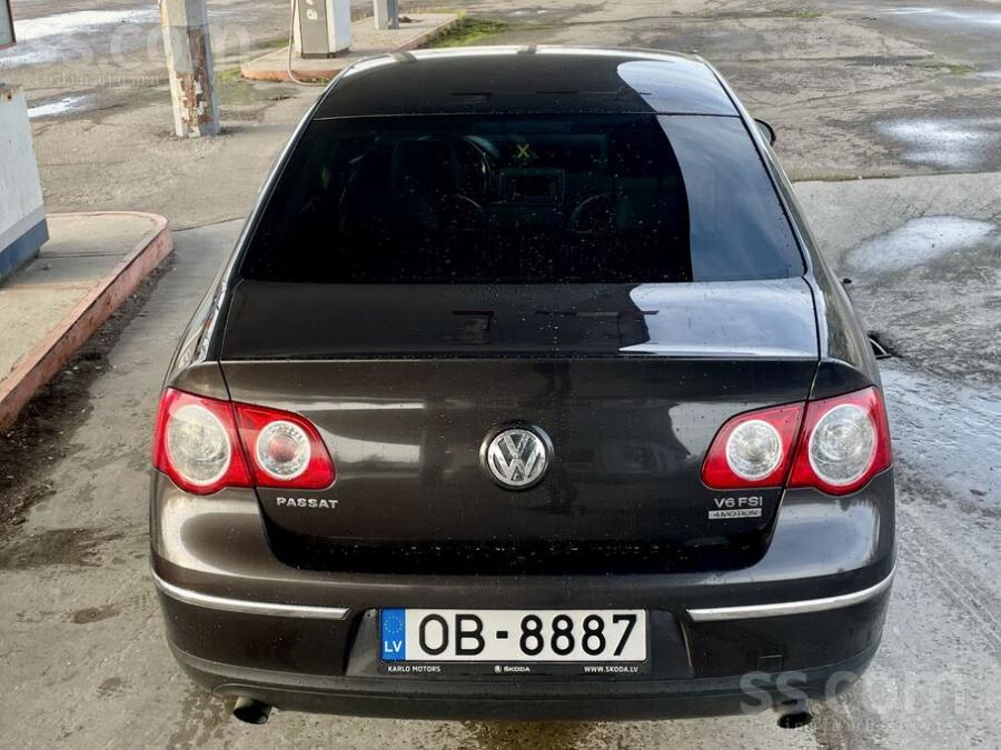 Brūns Volkswagen Passat B6 2007 Ogre, ar dzinēja tilpumu 3.20 L un nobraukumu 219 tūkst. km par 2750 €, foto 6 vietnē AUTOMOTO.COM.LV