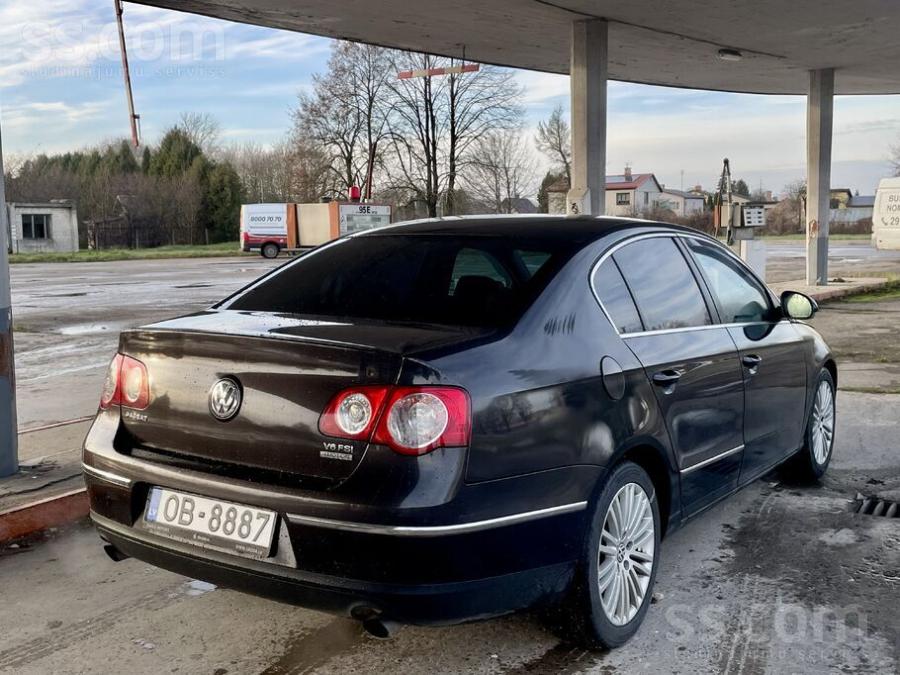 Brūns Volkswagen Passat B6 2007 Ogre, ar dzinēja tilpumu 3.20 L un nobraukumu 219 tūkst. km par 2750 €, foto 8 vietnē AUTOMOTO.COM.LV