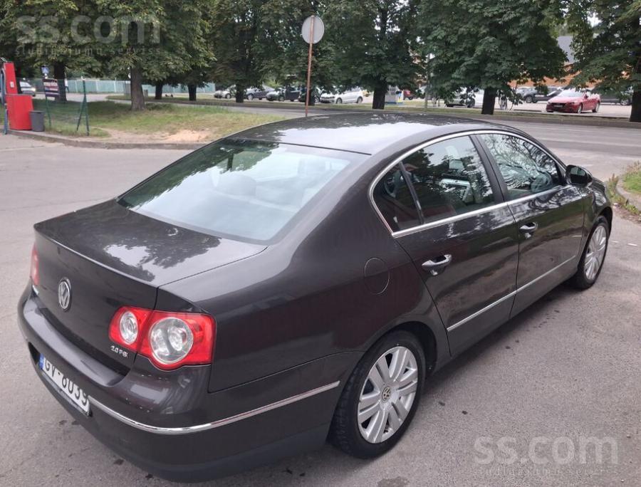 Brūns Volkswagen Passat B6 2007 Rīga, ar dzinēja tilpumu 2.00 L un nobraukumu 308 tūkst. km par 2300 €, foto 3 vietnē AUTOMOTO.COM.LV