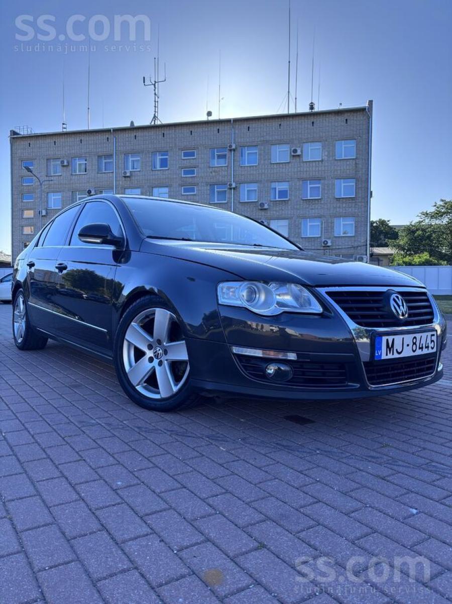 Brown Volkswagen Passat B6 2008 in Liepaja, with an engine capacity of 2.00 L and mileage of 179 thousand km for 2900 €, photo 1 on AUTOMOTO.COM.LV