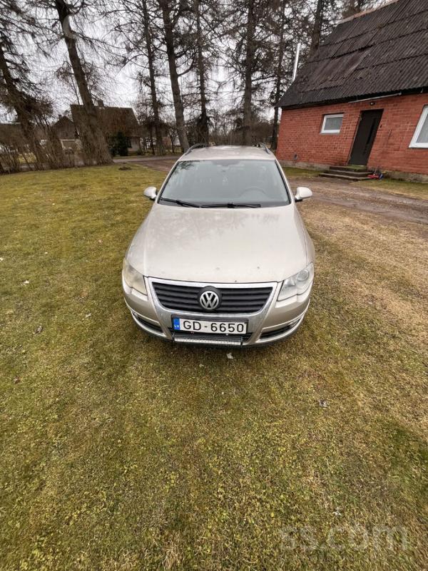 Brūns Volkswagen Passat B6 2006 Valmiera, ar dzinēja tilpumu 1.90 L un nobraukumu 330 tūkst. km par 990 €, foto 2 vietnē AUTOMOTO.COM.LV