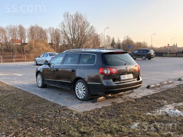 Brown Volkswagen Passat B6 2006 in Rezekne, with an engine capacity of 2.00 L and mileage of 430 thousand km for 1400 €, photo 5 on AUTOMOTO.COM.LV